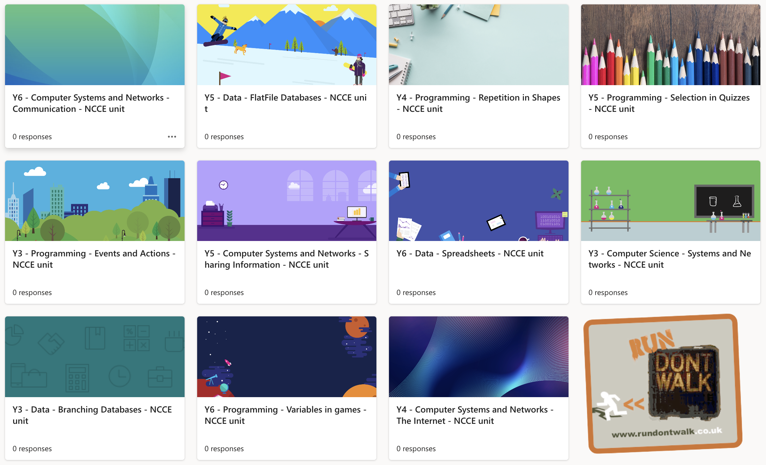 Run Don't Walk – Primary Computing