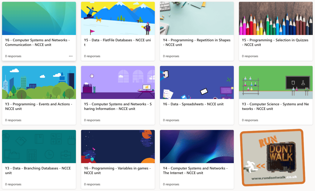 NCCE Teach Computing KS2 Assessment quizzes in MS & Google Forms – Run ...