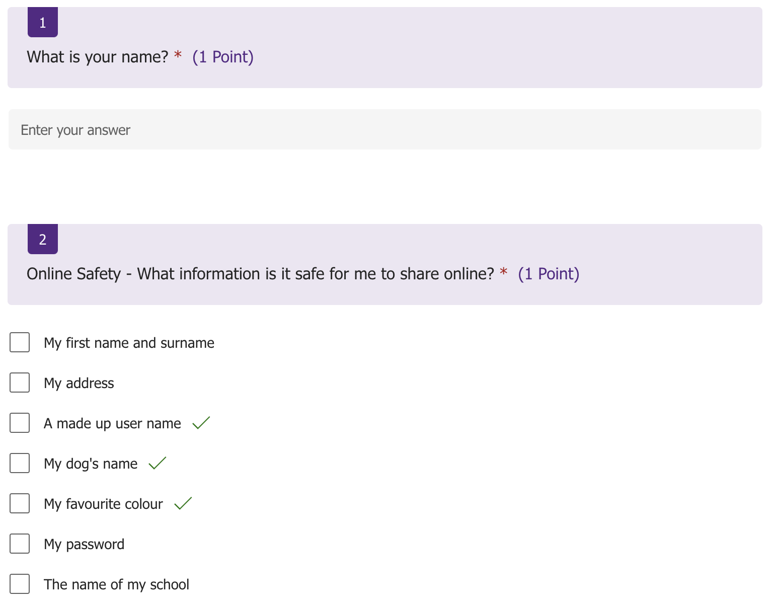 NCCE Teach Computing KS2 Assessment quizzes in MS & Google Forms – Run ...